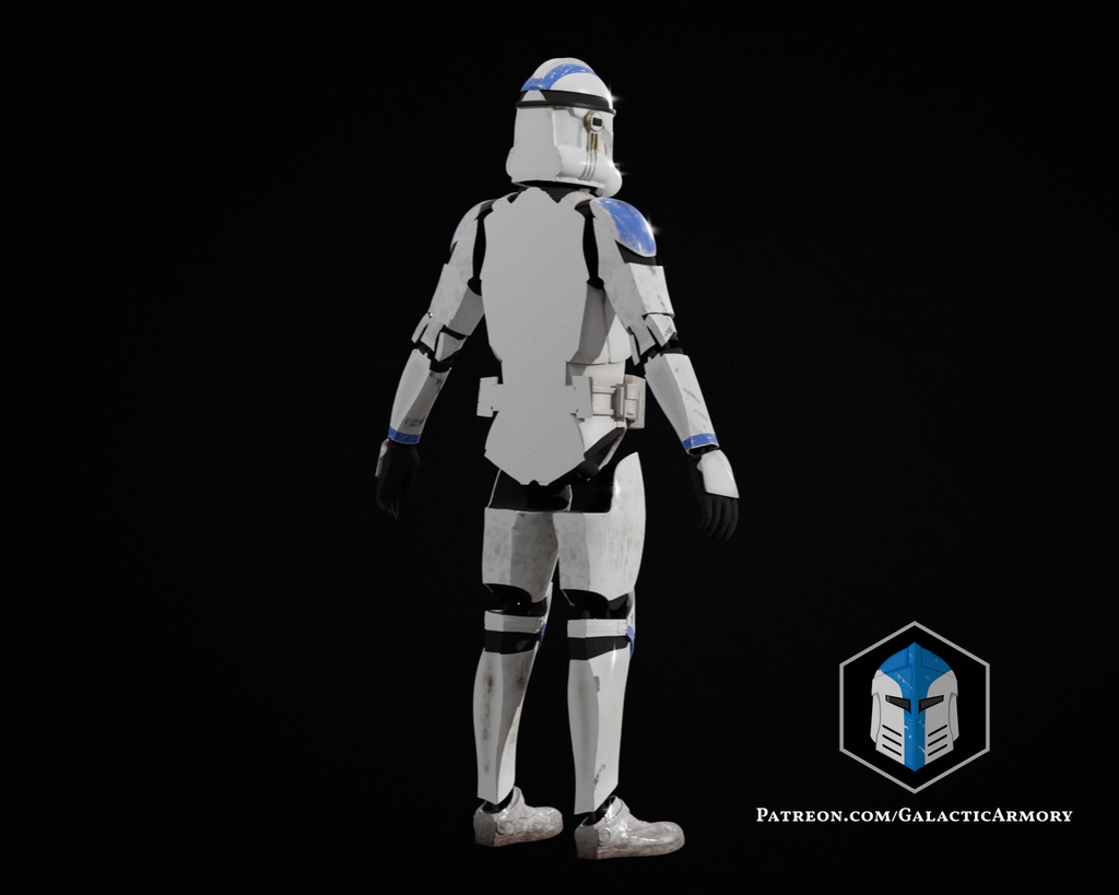 Print-In-Place Articulated Clone Trooper Figurine - 3D Print Files ...