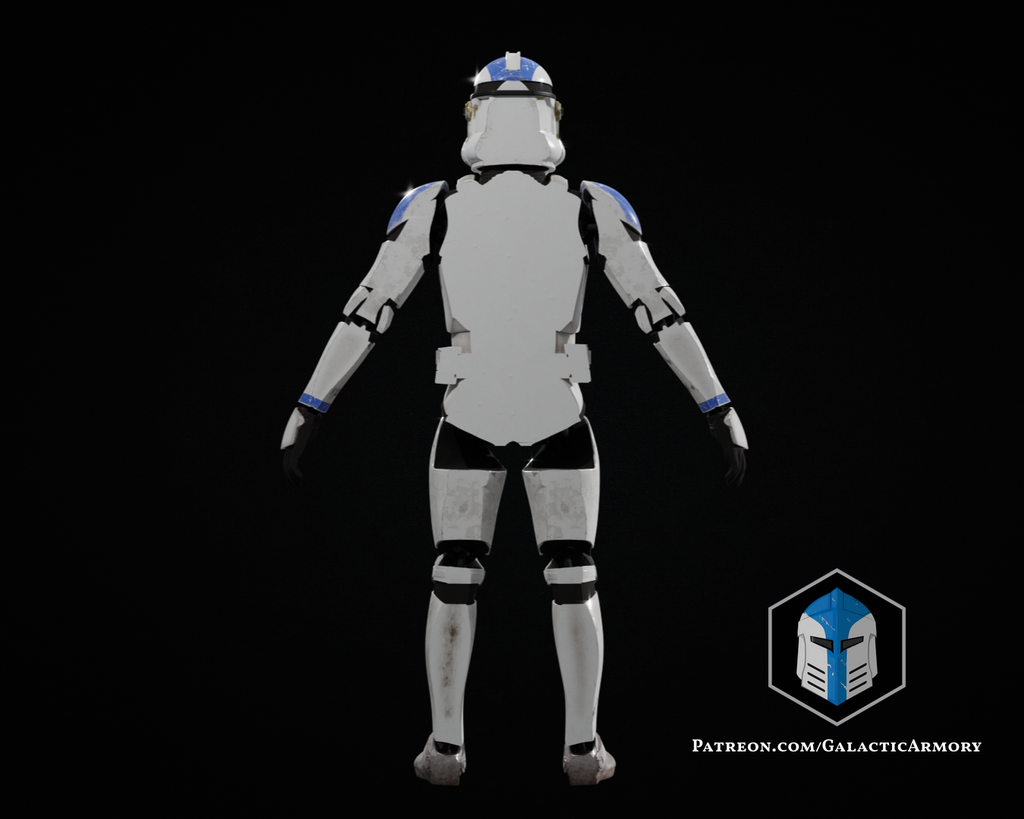 Print-In-Place Articulated Clone Trooper Figurine - 3D Print Files ...