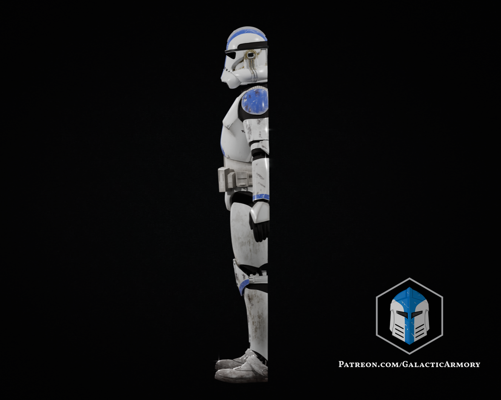 Print-In-Place Articulated Clone Trooper Figurine - 3D Print Files ...