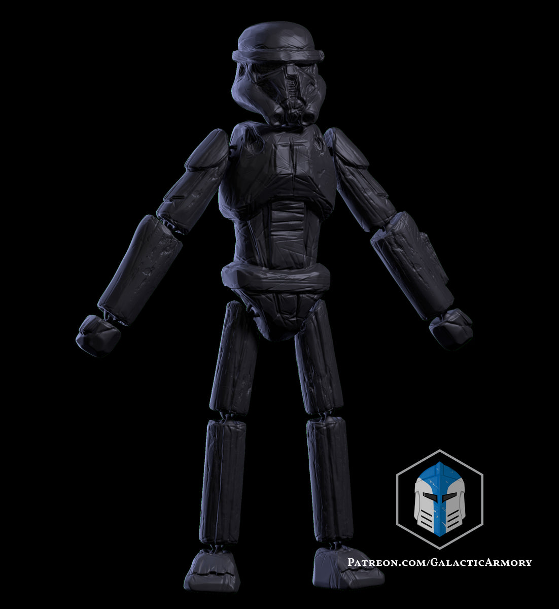 Rogue One Death Trooper Doll - 3D Print Files – Galactic Armory