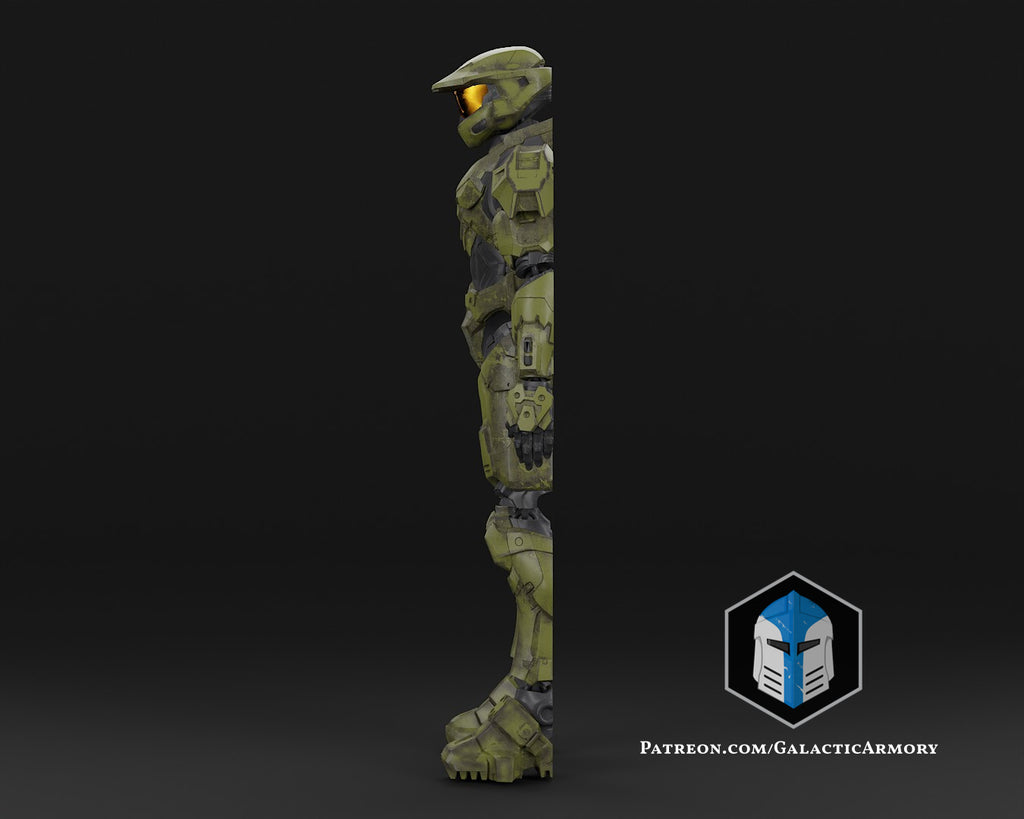 Print-In-Place Articulated Master Chief Doll - DIY – Galactic Armory