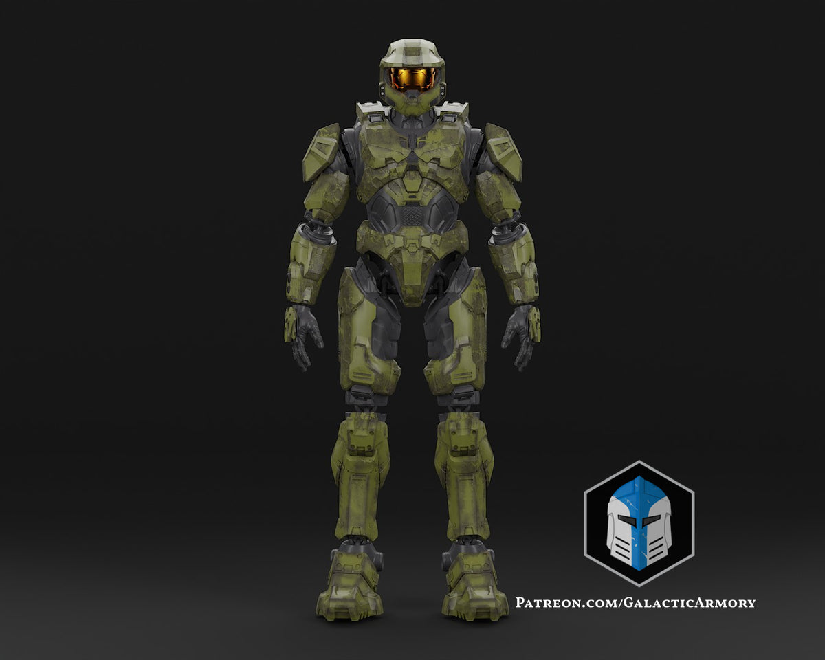 Print-In-Place Articulated Master Chief Doll - DIY – Galactic Armory