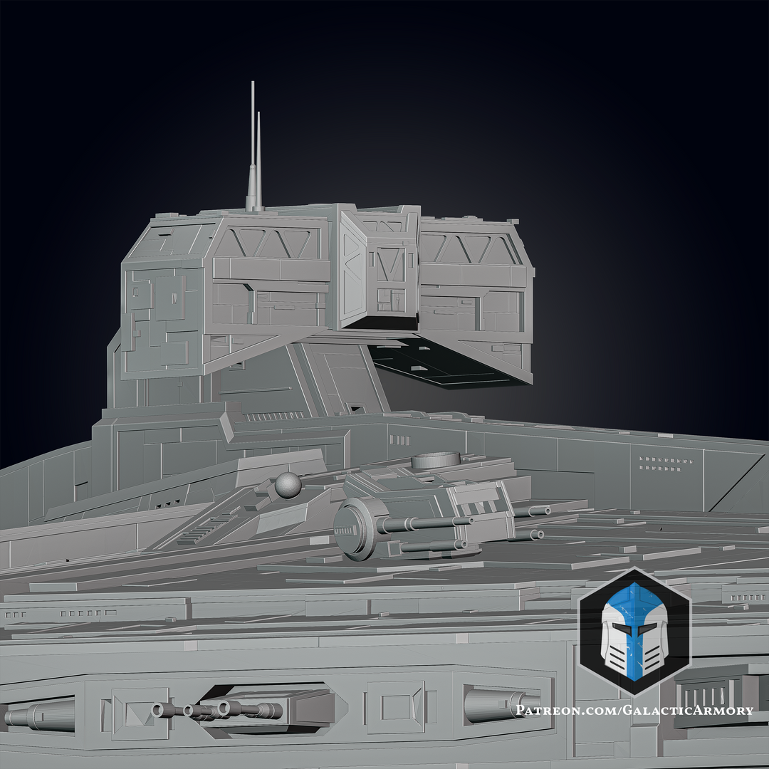 Clone Wars Arquitens Ship - 3D Print Files – Galactic Armory