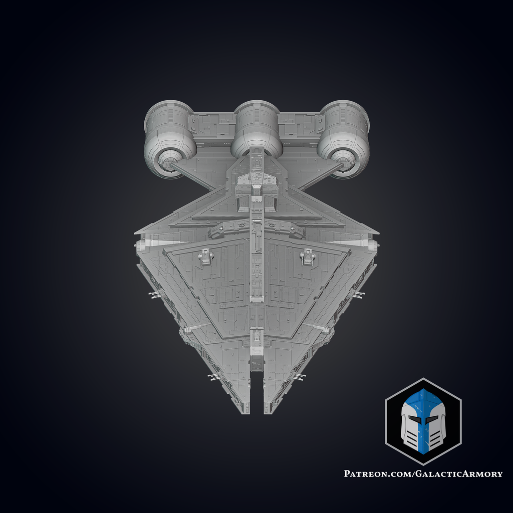 Clone Wars Arquitens Ship - 3D Print Files – Galactic Armory