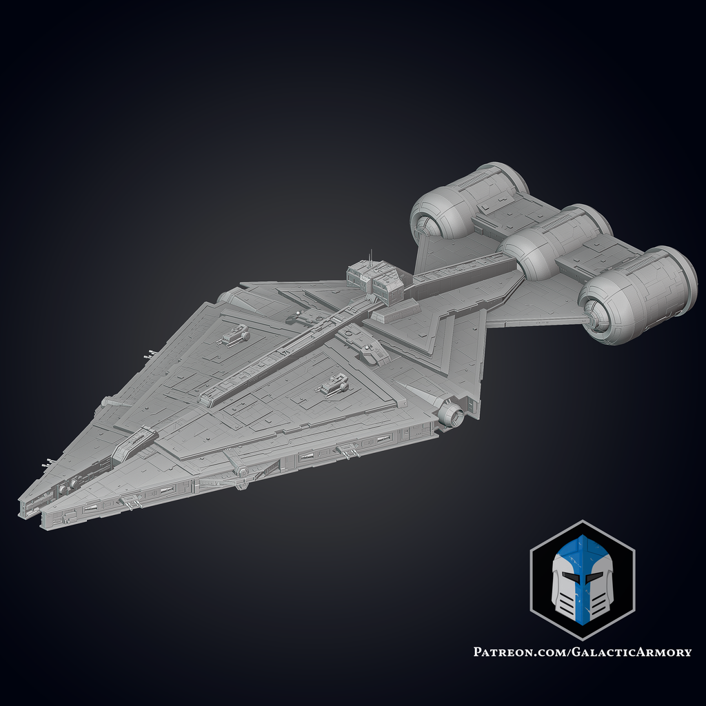 Clone Wars Arquitens Ship - 3D Print Files – Galactic Armory