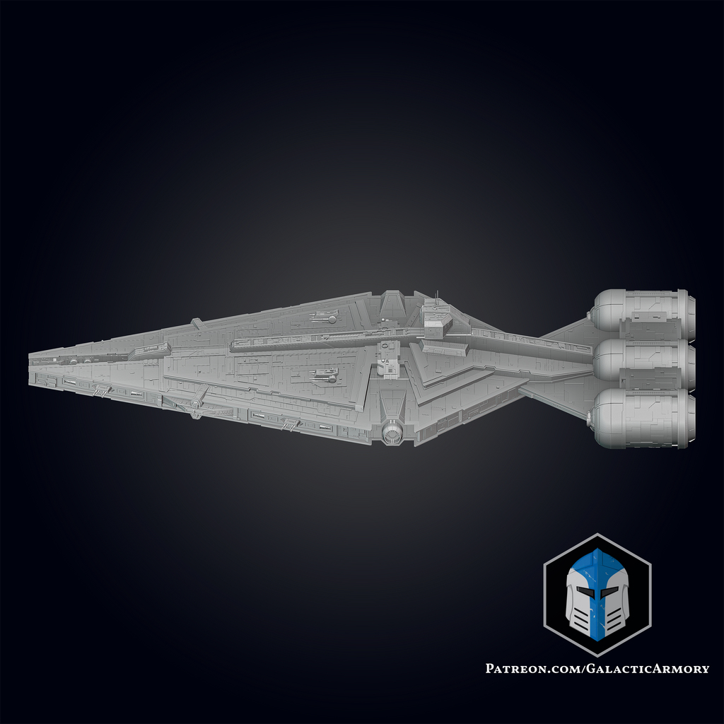 Clone Wars Arquitens Ship - 3D Print Files – Galactic Armory