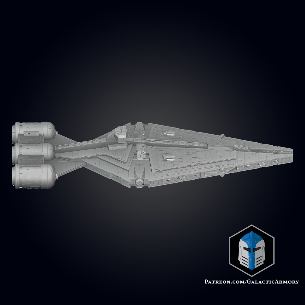 Clone Wars Arquitens Ship - 3D Print Files – Galactic Armory