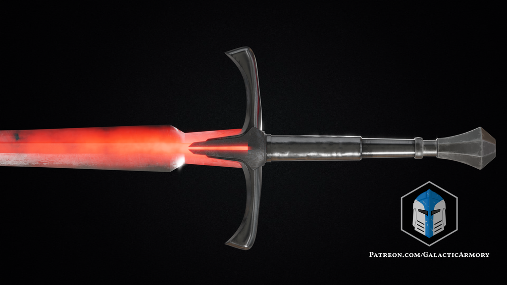 Bartok Medieval Darth Vader Lightsaber Sword - 3D Print Files ...