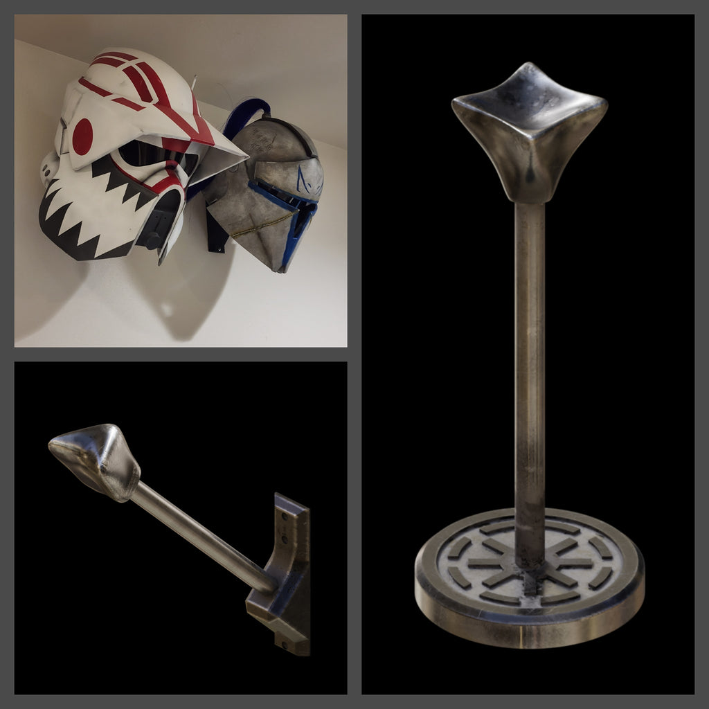 Republic Helmet Mount/Stand - 3D Print Files – Galactic Armory