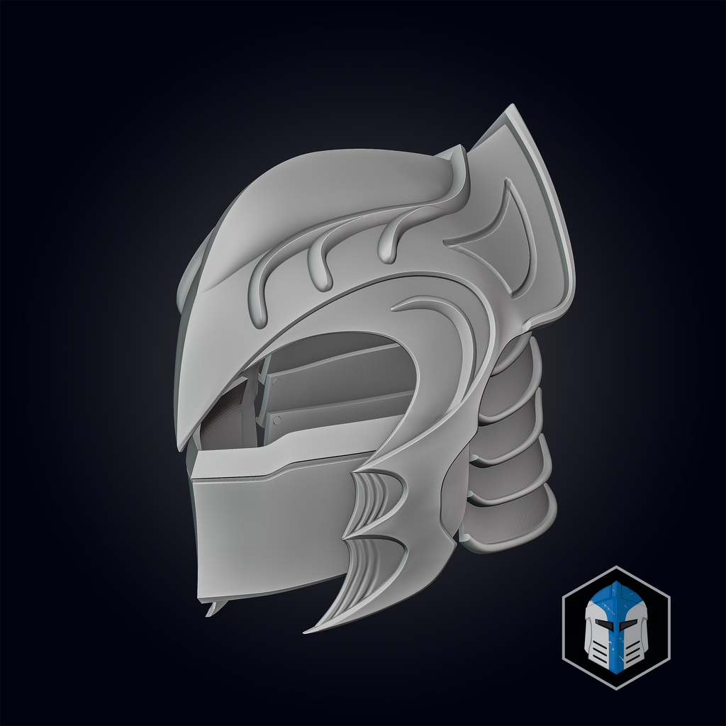 Menschlicher Arbiter Halo Helm - 3D Druckdateien – Galactic Armory