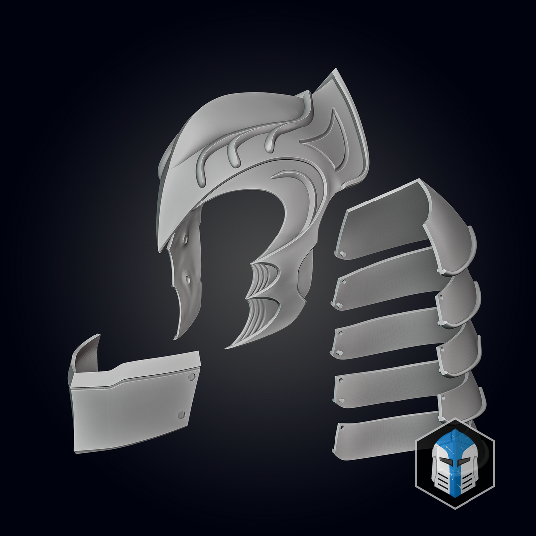 Menschlicher Arbiter Halo Helm - 3D Druckdateien – Galactic Armory