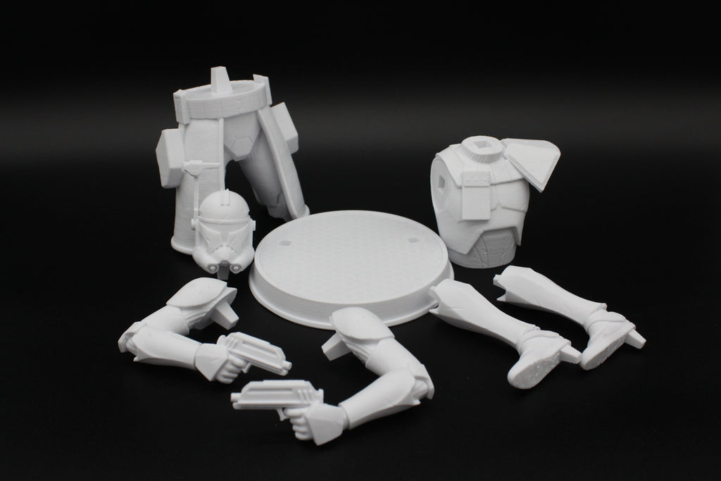 Captain Rex Figurine - Pose 1 - DIY – Galactic Armory