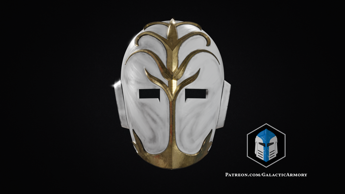 Jedi Temple Guard Mask - 3D Print Files – Galactic Armory
