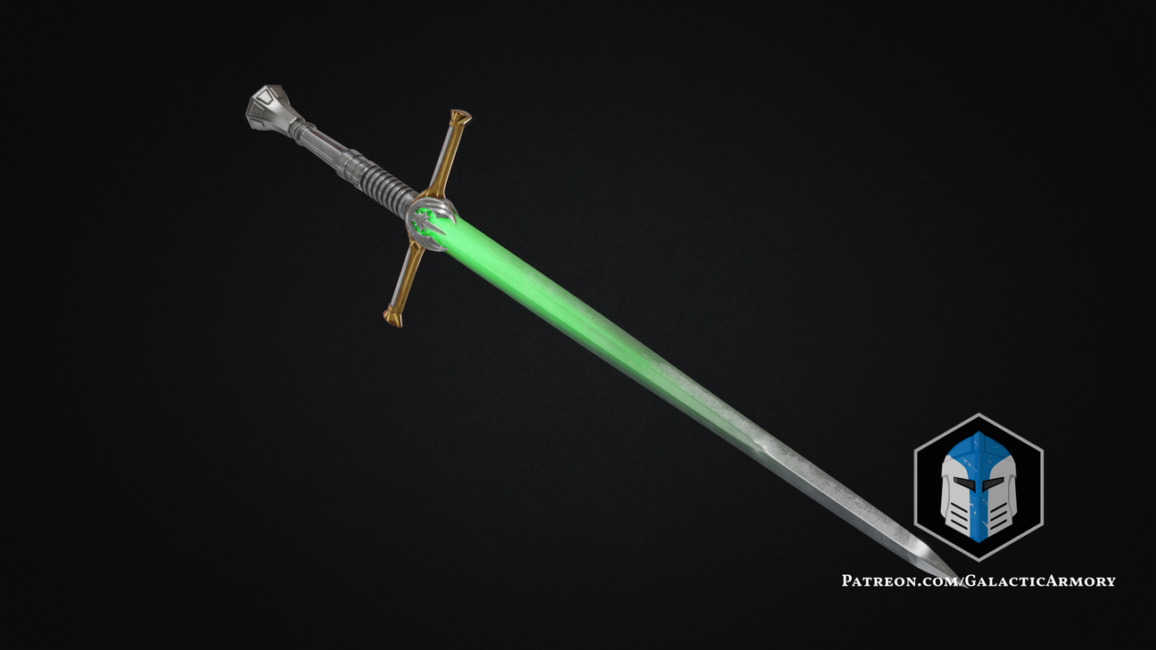 Bartok Medieval Luke Skywalker Sword - 3D Print Files – Galactic Armory