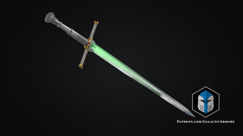 Bartok Medieval Luke Skywalker Sword - 3D Print Files – Galactic Armory