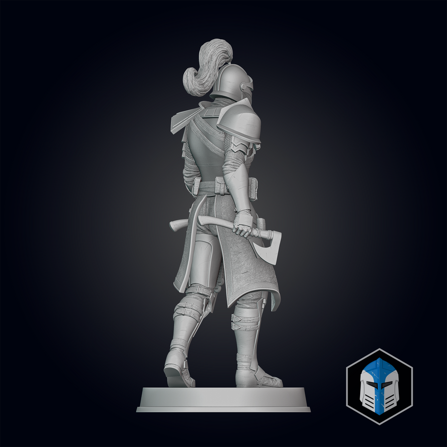 Medieval Captain Rex Figurine - Pose 1 - 3D Print Files – Galactic Armory