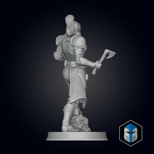 Medieval Captain Rex Figurine - Pose 4 - 3D Print Files – Galactic Armory