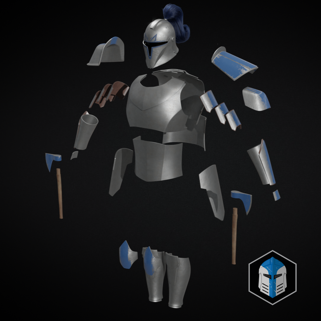 Bartok Medieval Captain Rex Armor - 3D Print Files – Galactic Armory