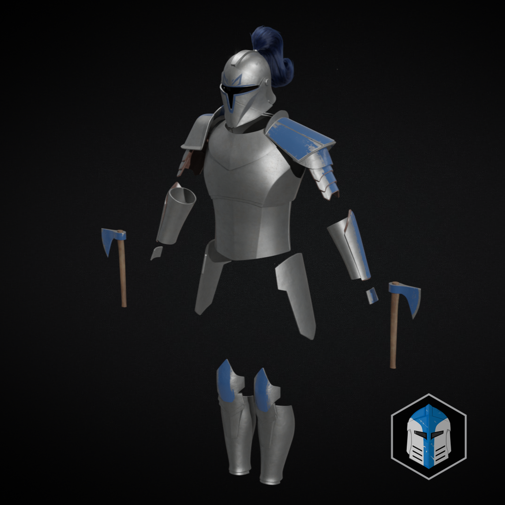 Bartok Medieval Captain Rex Armor - 3D Print Files – Galactic Armory