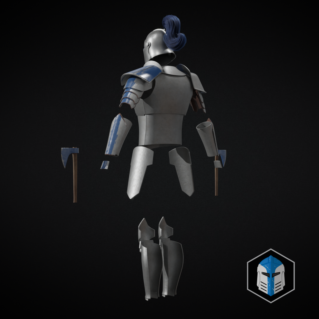 Bartok Medieval Captain Rex Armor - 3D Print Files – Galactic Armory