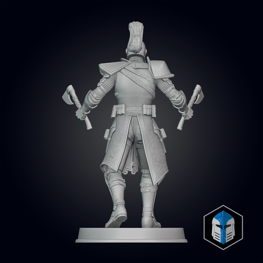 Medieval Captain Rex Figurine - Pose 3 - 3D Print Files – Galactic Armory