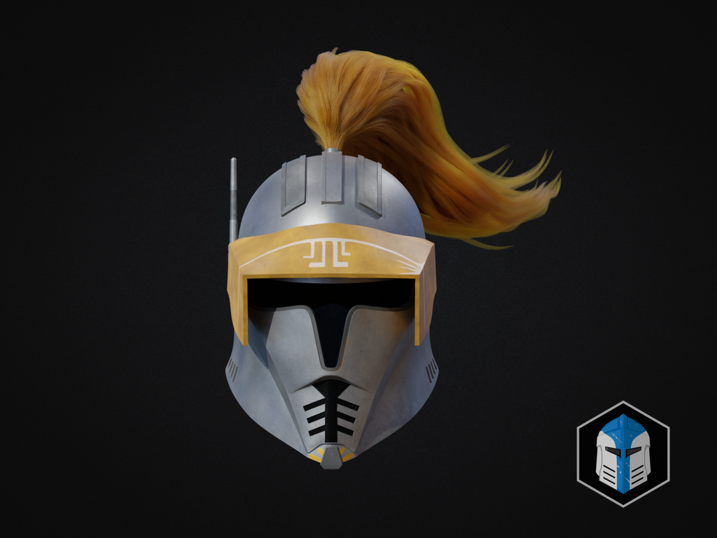 Bartok Medieval Commander Cody Helmet - 3D Print Files - Patreon Exclu ...