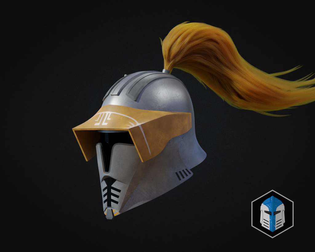 Bartok Medieval Commander Cody Helmet - 3D Print Files - Patreon Exclu ...