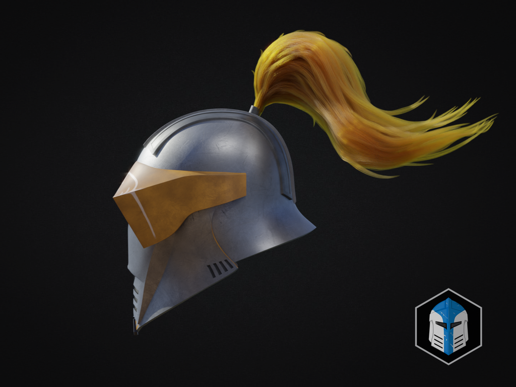 Bartok Medieval Commander Cody Helmet - 3D Print Files - Patreon Exclu ...