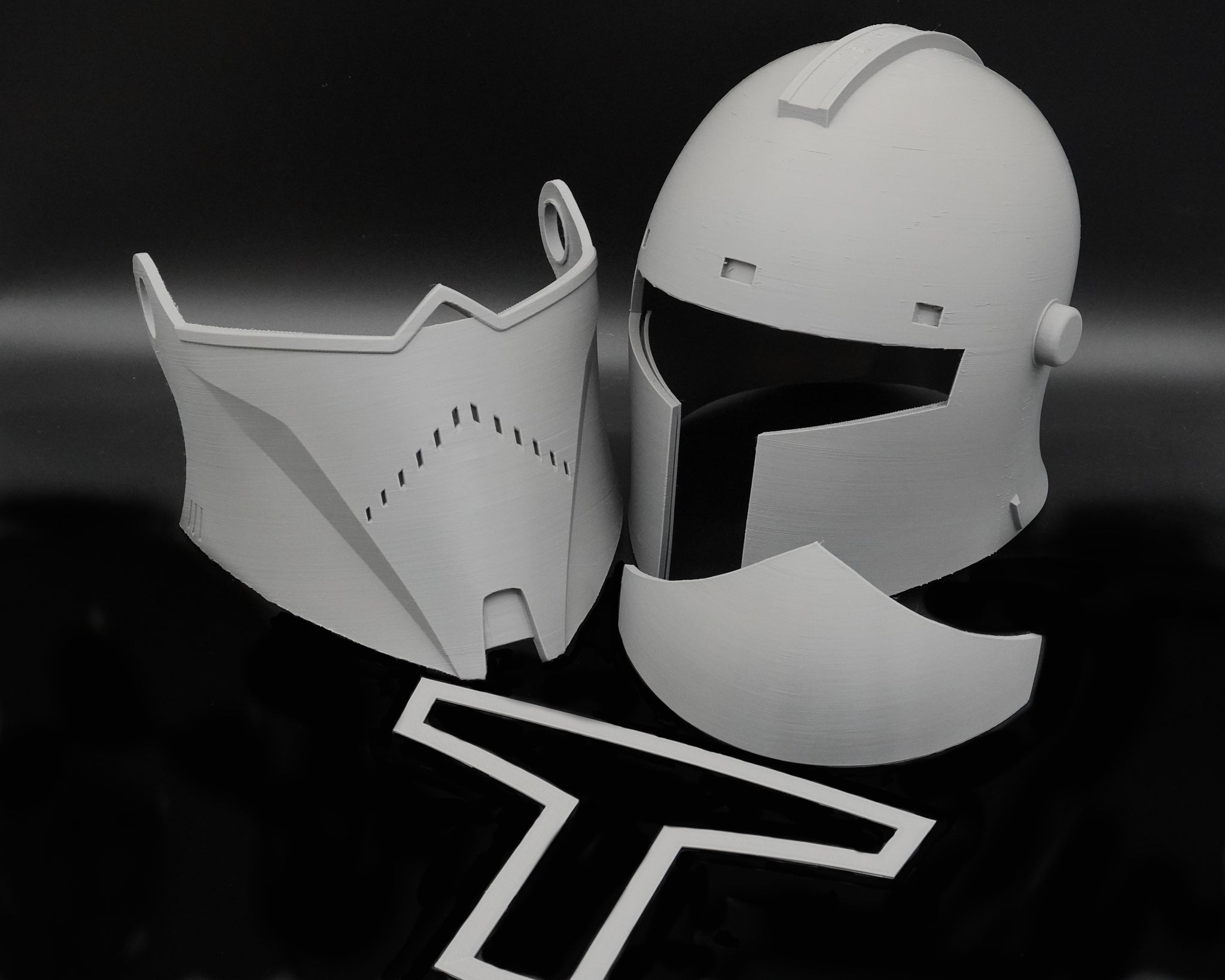 Bartok Medieval Captain Fordo Phase 2 Helmet - DIY – Galactic Armory