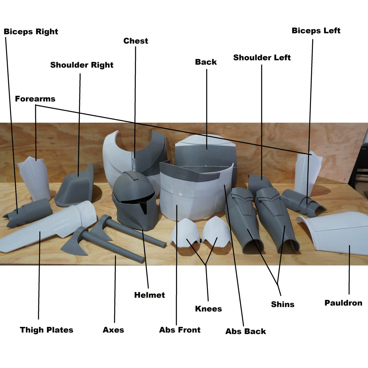 Bartok Medieval Captain Rex Armor - DIY – Galactic Armory