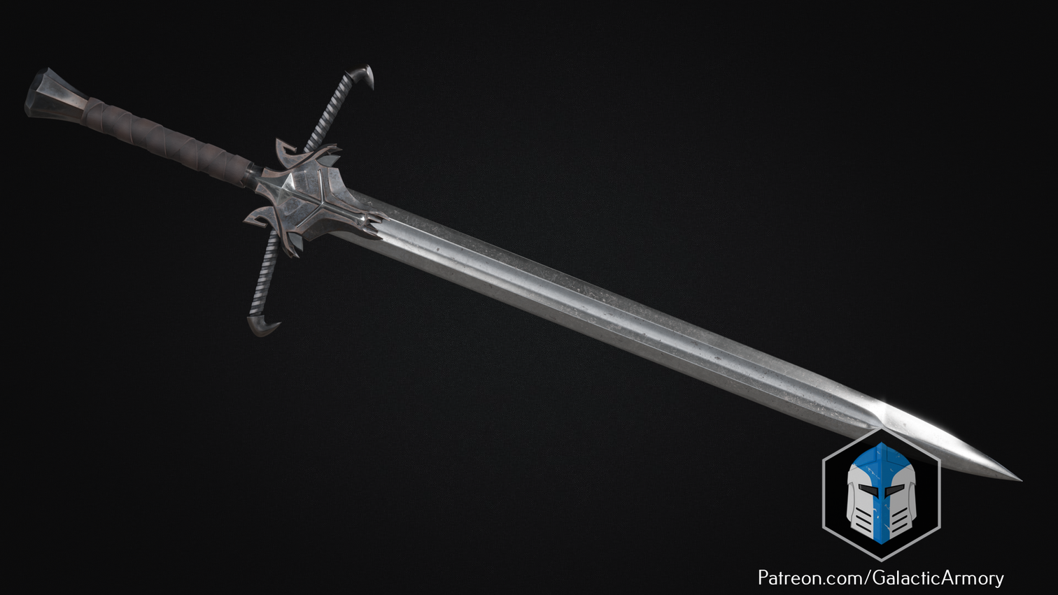 Bartok Medieval Commander Wolffe Sword - 3D Print Files – Galactic Armory