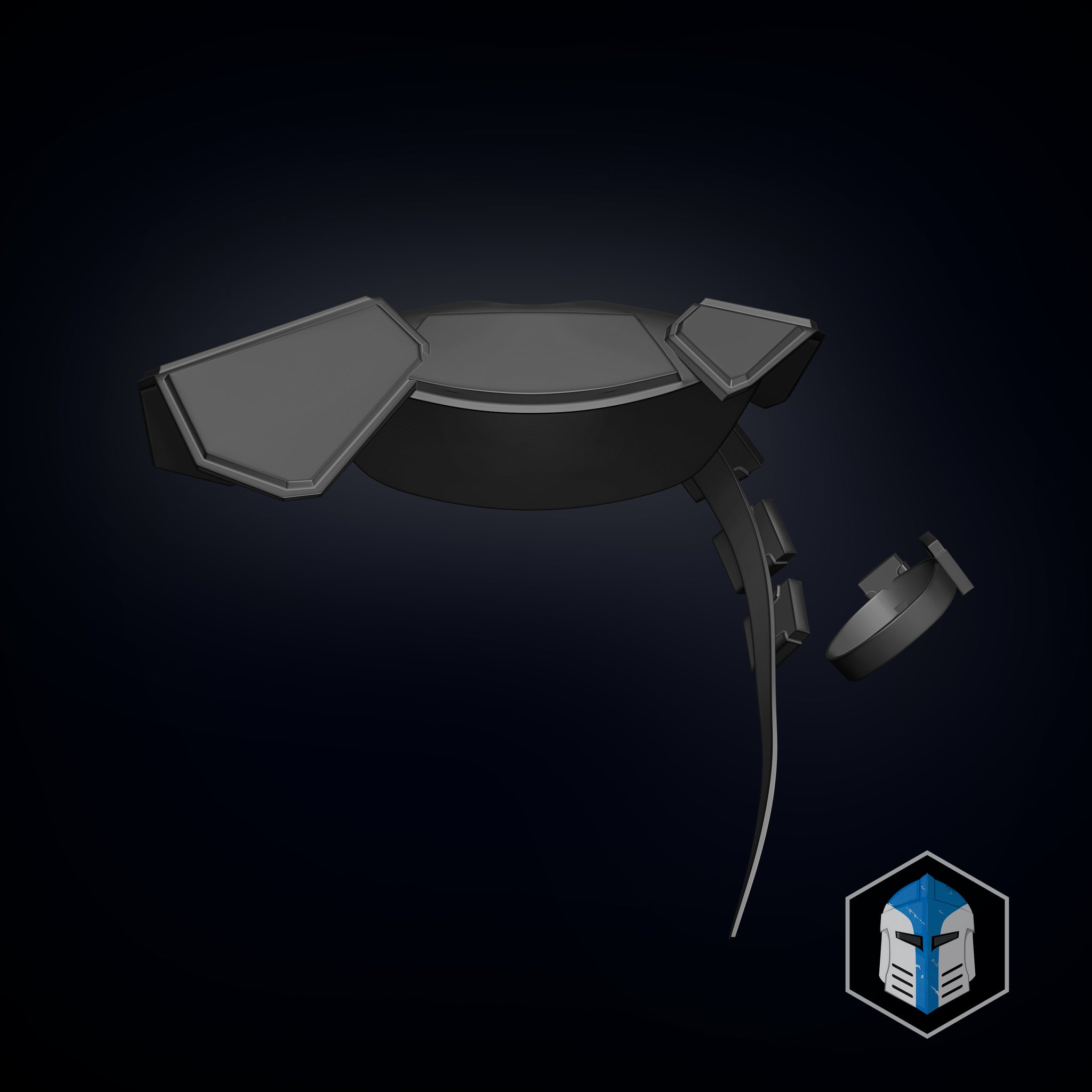 Clone Trooper Armor Accessories - Officer - 3D Print Files – Galactic ...