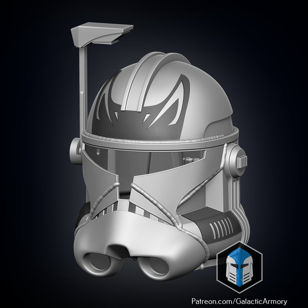 Realistic Captain Rex Helmet - 3D Print Files – Galactic Armory