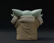 Standing Grogu - Arms Up - 3D Print Files – Galactic Armory