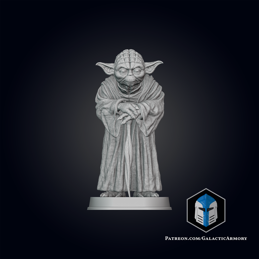 Yoda Figurine - Pose 2 - 3D Print Files – Galactic Armory