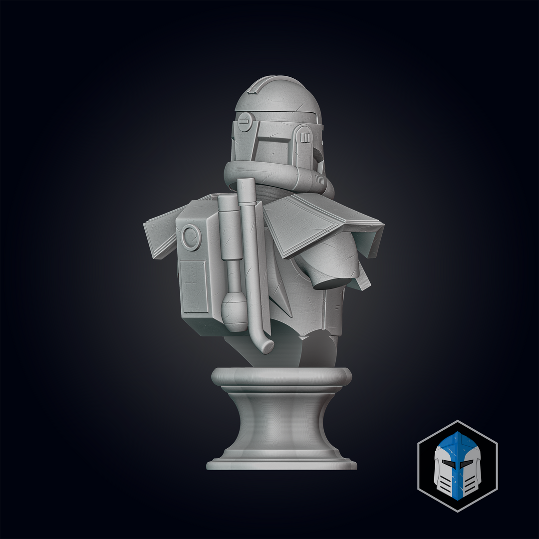 Animated ARC Trooper Bust - 3D Print Files – Galactic Armory