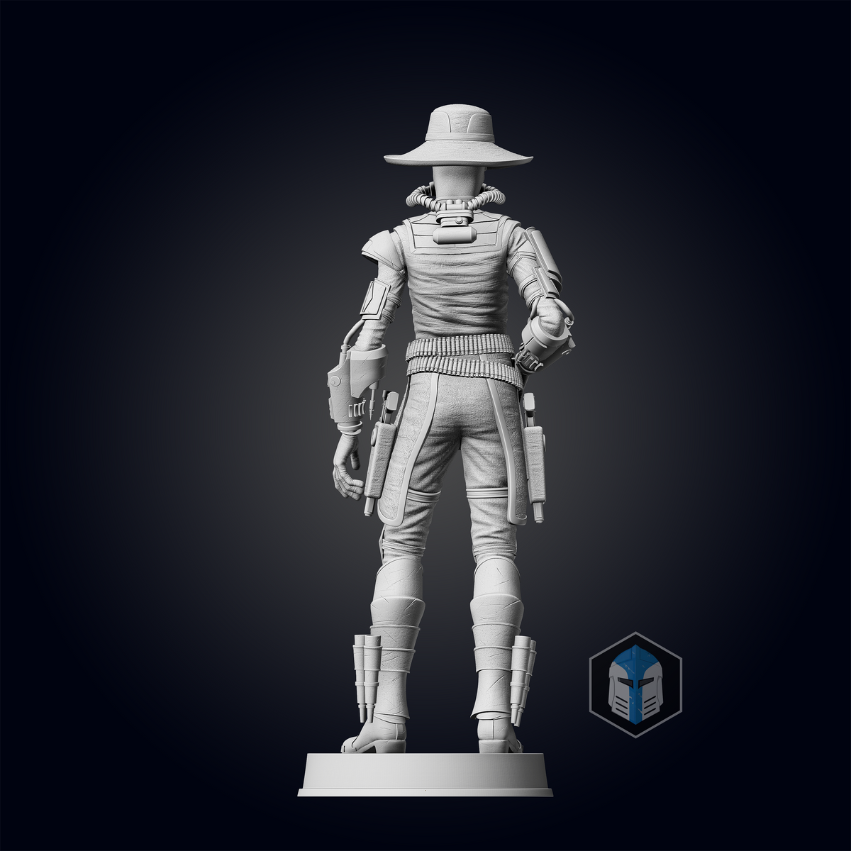 Cad Bane Figurine - Pose 1 - 3D Print Files – Galactic Armory