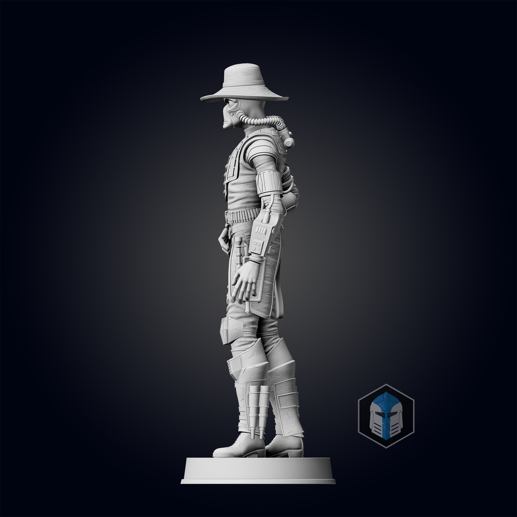 Cad Bane Figurine - Pose 1 - 3D Print Files – Galactic Armory