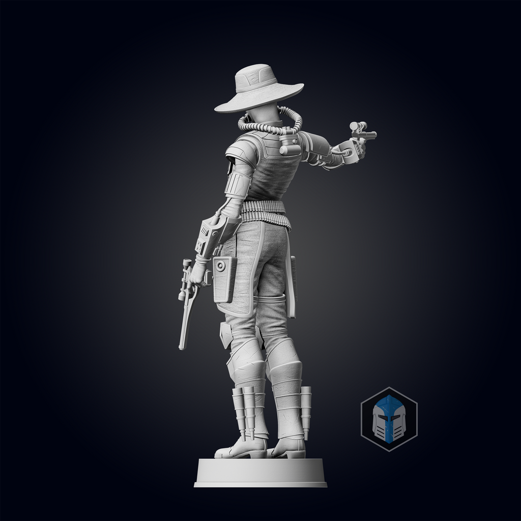 Cad Bane Figurine - Pose 3 - 3D Print Files – Galactic Armory