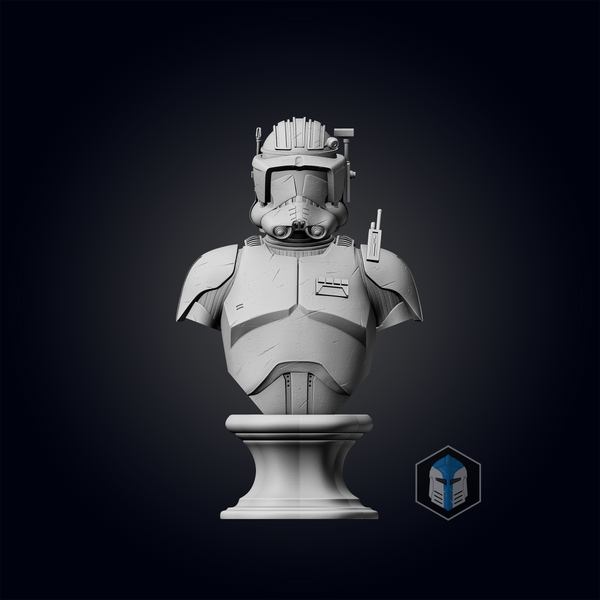 Commander Cody Bust - 3D Print Files – Galactic Armory