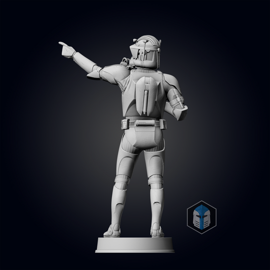 Commander Cody Figurine - Pose 3 - 3D Print Files – Galactic Armory
