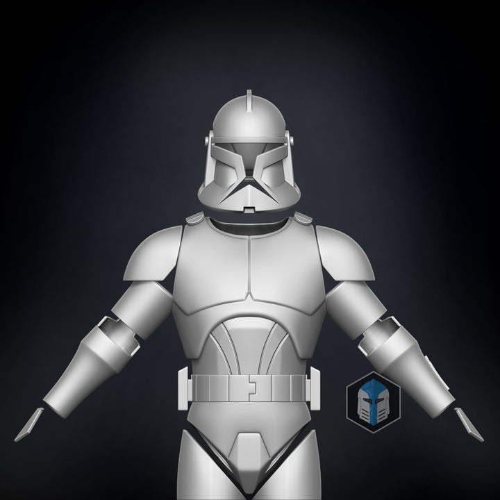 Phase 1 Animated Clone Trooper Armor - 3D Print Files – Galactic Armory
