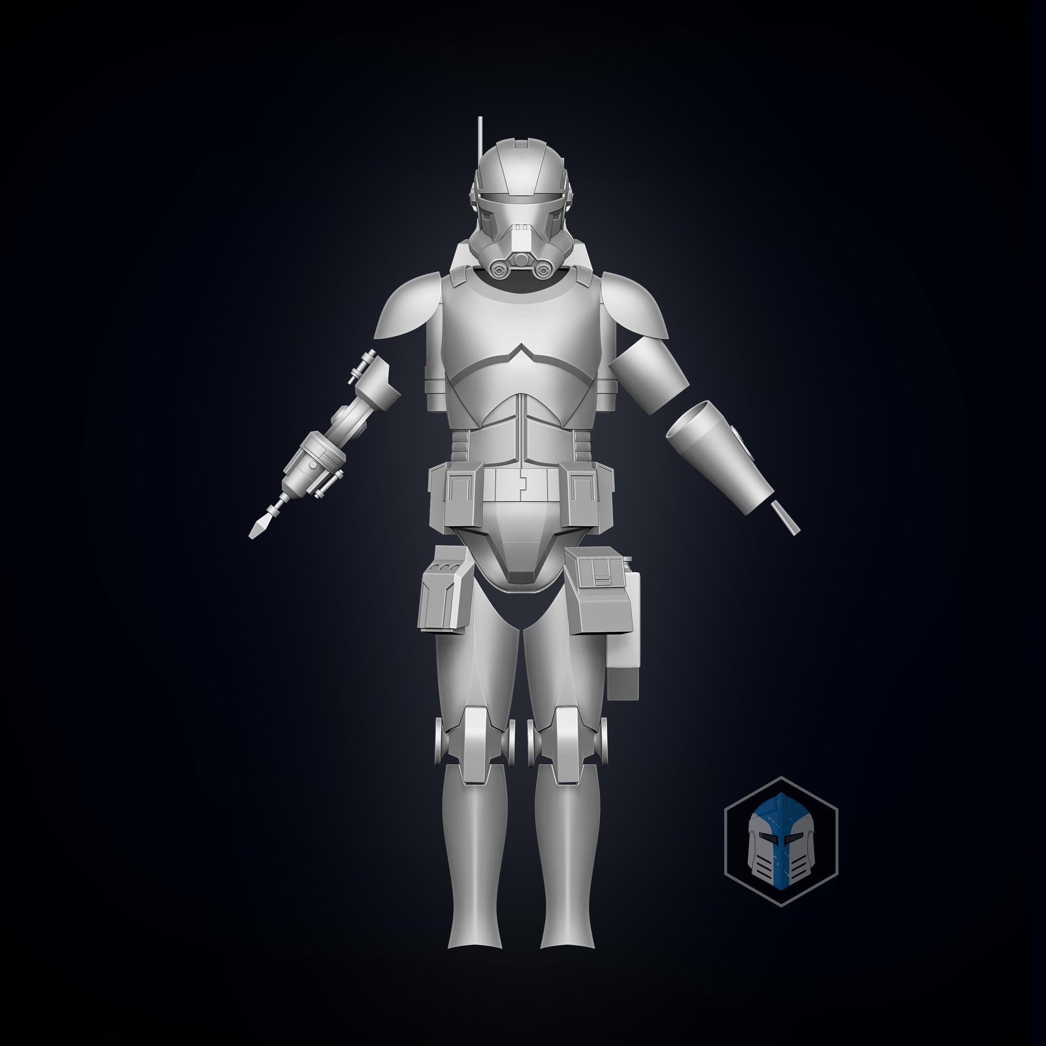 Bad Batch Echo Armor - 3D Print Files – Galactic Armory