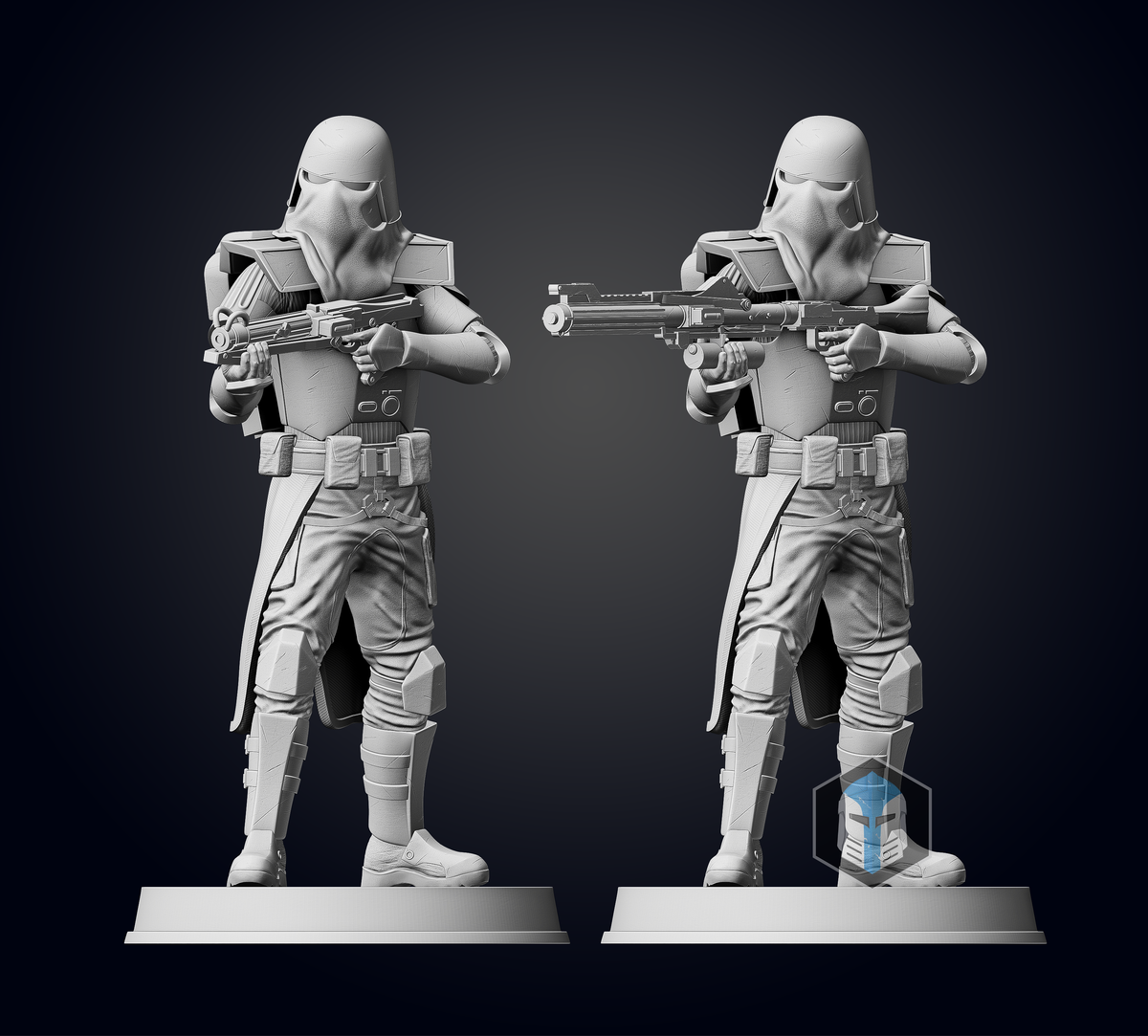 Galactic Marine Figurine - BUNDLE - 3D Print Files – Galactic Armory