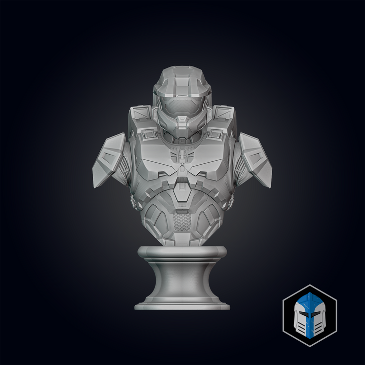 Infinite Master Chief - Bust - 3D Print Files – Galactic Armory