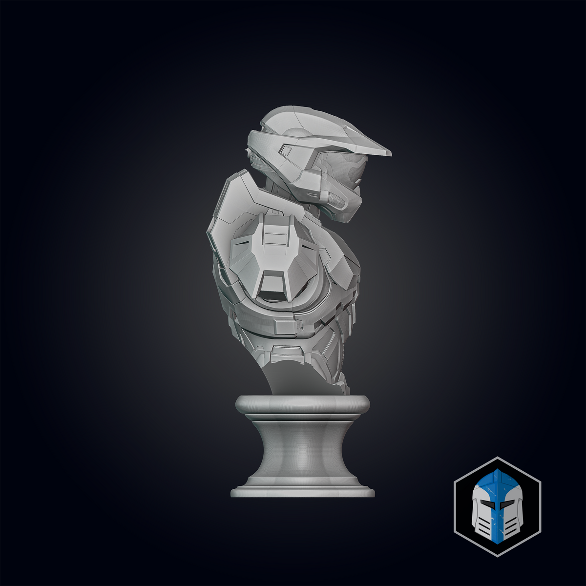 Infinite Master Chief - Bust - 3D Print Files – Galactic Armory