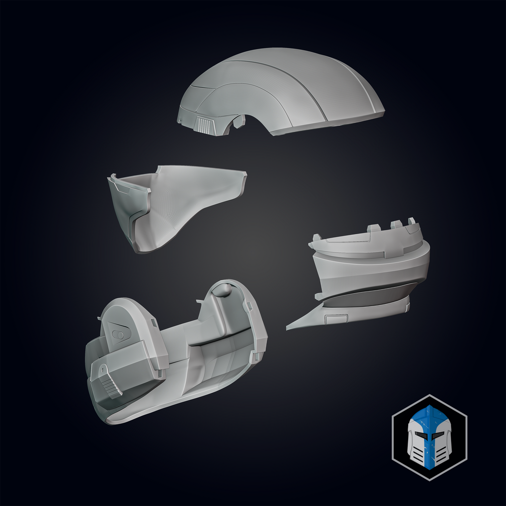 Infinite ODST Helmet - 3D Print Files – Galactic Armory