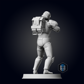Republic Commando Figurine - Pose 2 - 3D Print Files – Galactic Armory