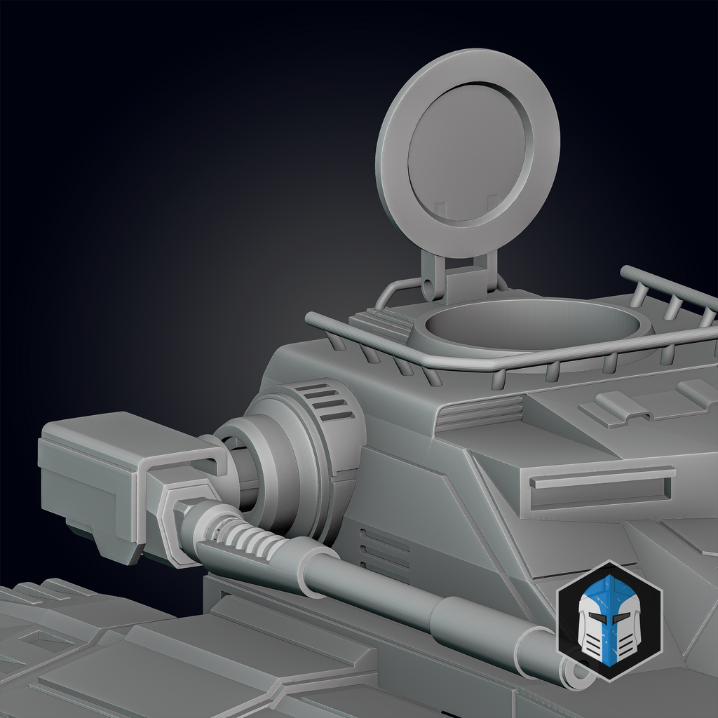 Republic TX-130 Saber Tank - 3D Print Files – Galactic Armory