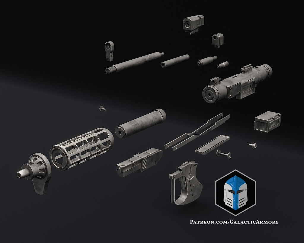 E-5 Battle Droid Blaster - 3D Print Files – Galactic Armory